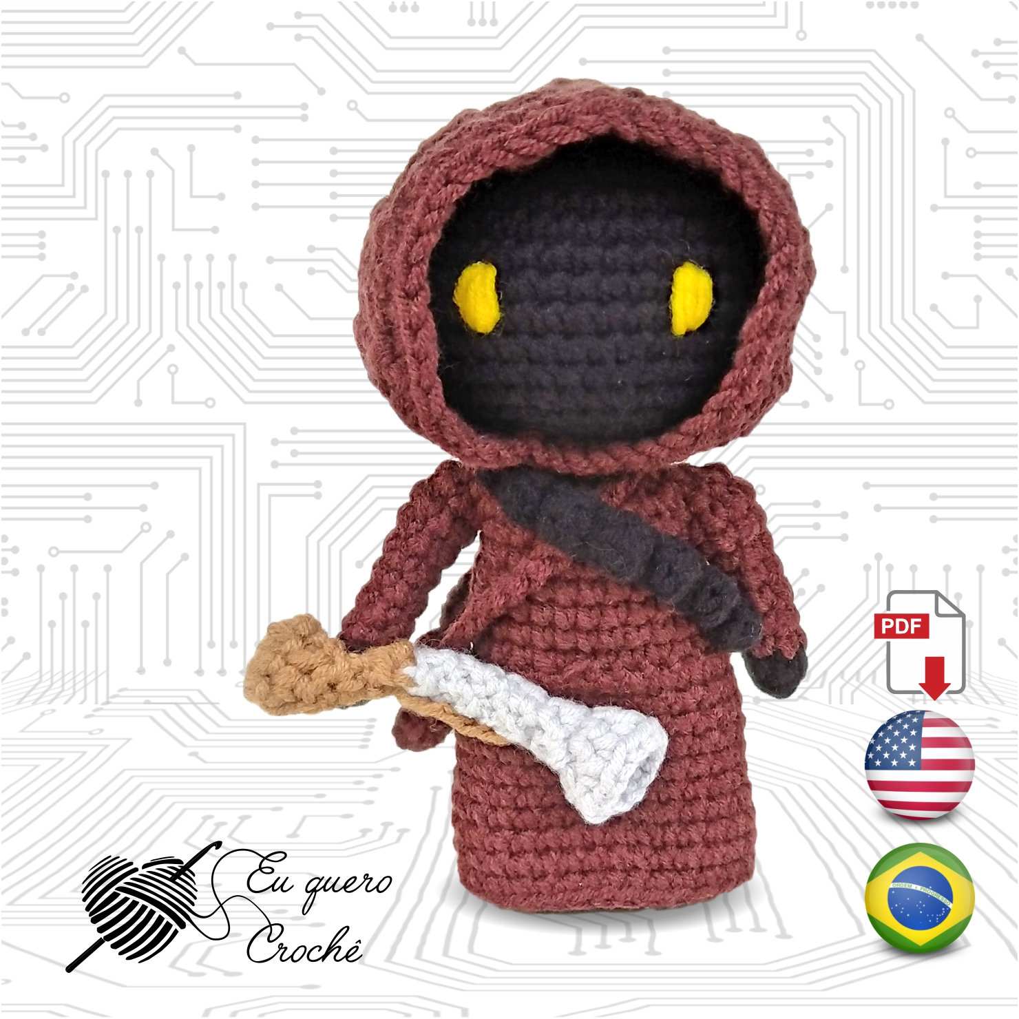Jawa Toy Art Amigurumi Crochet Pattern PDF - Etsy Singapore