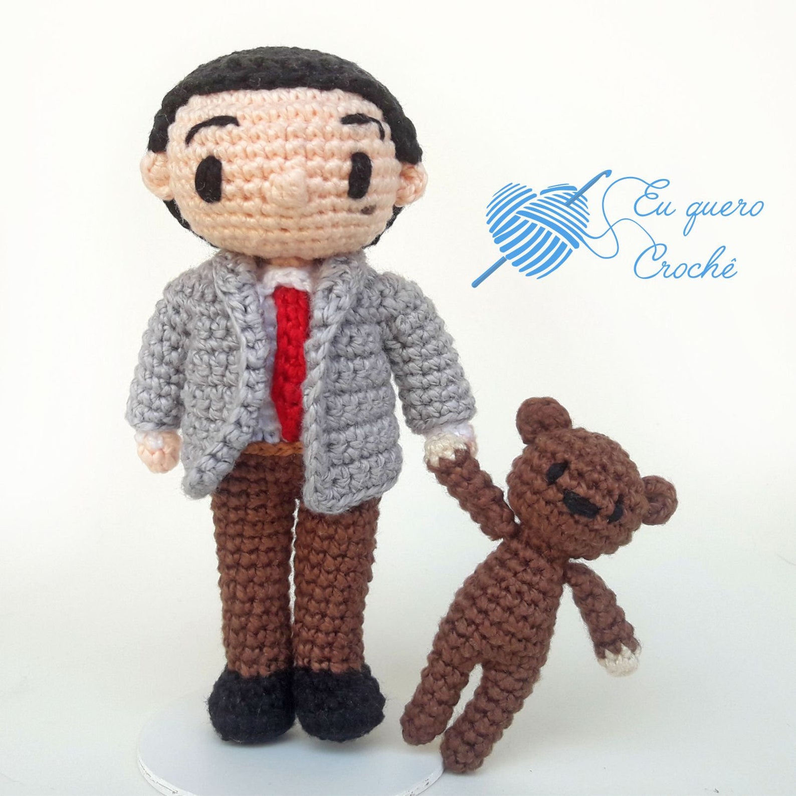 Mr Bean Toy Art Amigurumi Crochet Pattern PDF - Etsy Ireland