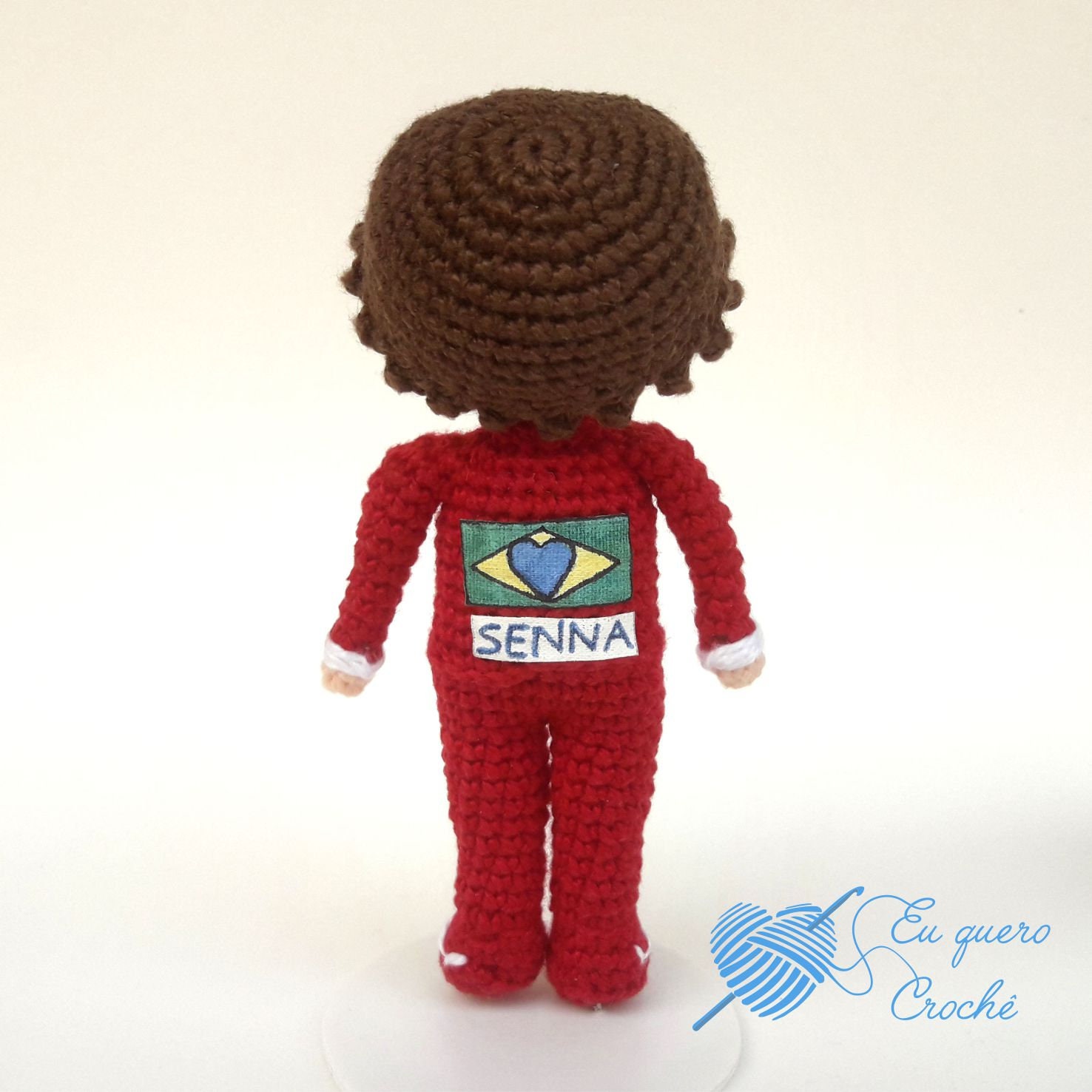Ayrton Senna Toy Art Amigurumi Crochet Pattern PDF - Etsy Canada