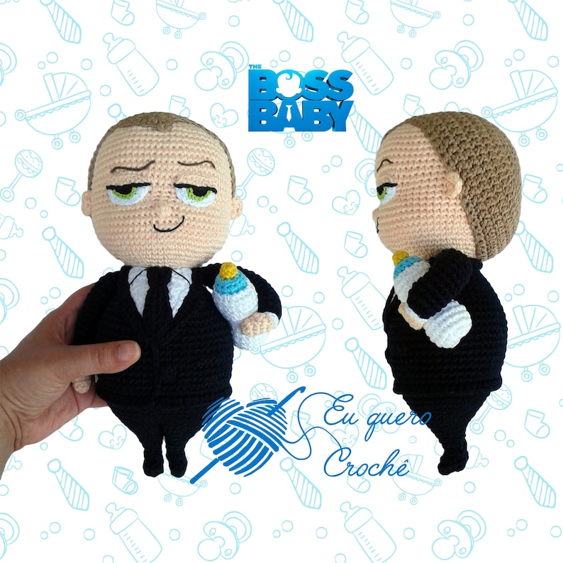 Boss Baby and Lovey Amigurumi Pattern PDF ONLY, Crochet - Etsy