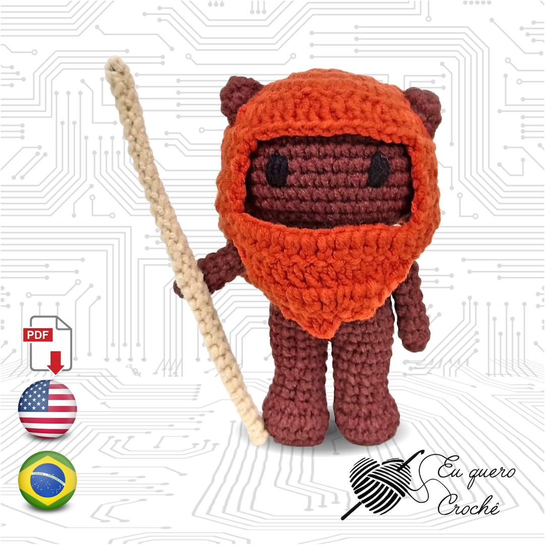 Ewok Toy Art Amigurumi Crochet Pattern PDF - Etsy