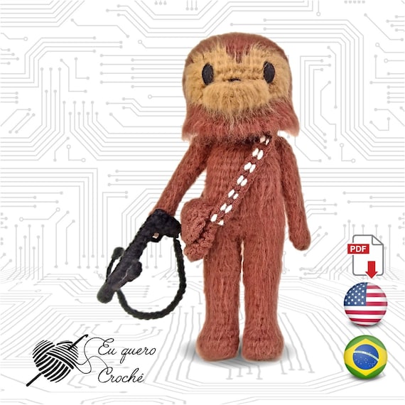 Chewbacca Toy Art Amigurumi Crochet Pattern PDF - Etsy