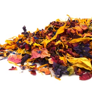 Wildflower Confetti - Rainbow, Wedding Confetti, Barn Wedding ...