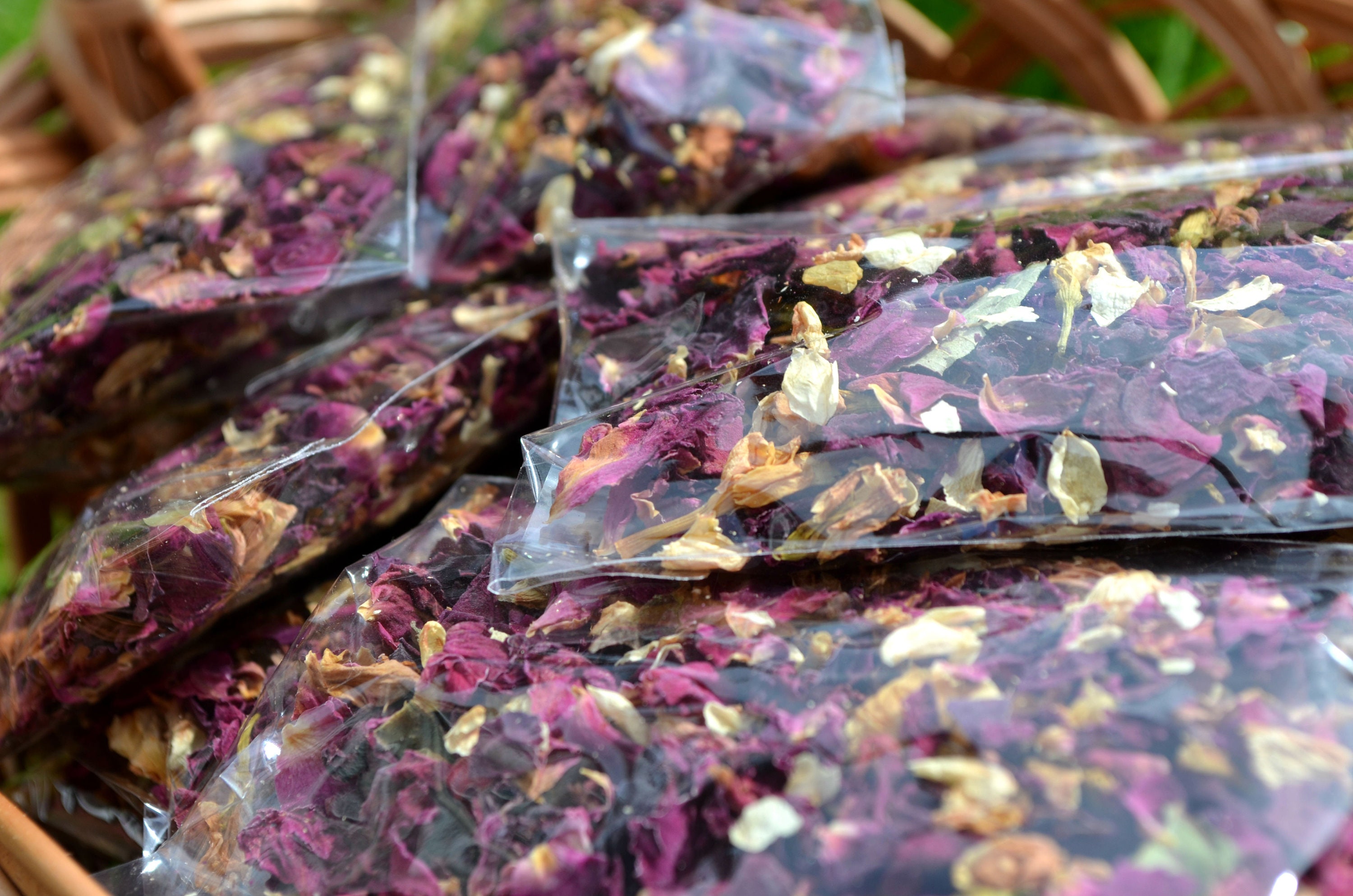 Wedding Confetti Envelopes Ruby Jasmine 100% Biodegradable | Etsy