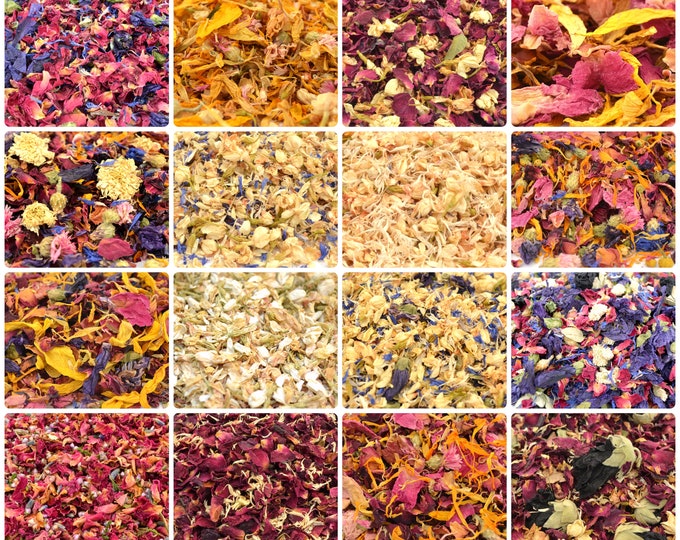 Natural Confetti 30 Types Wedding Biodegradable Confetti - Etsy