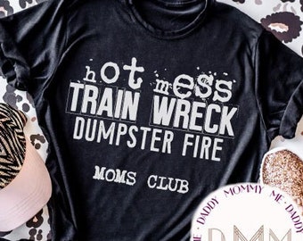 Hot Mess Train Wreck - Etsy