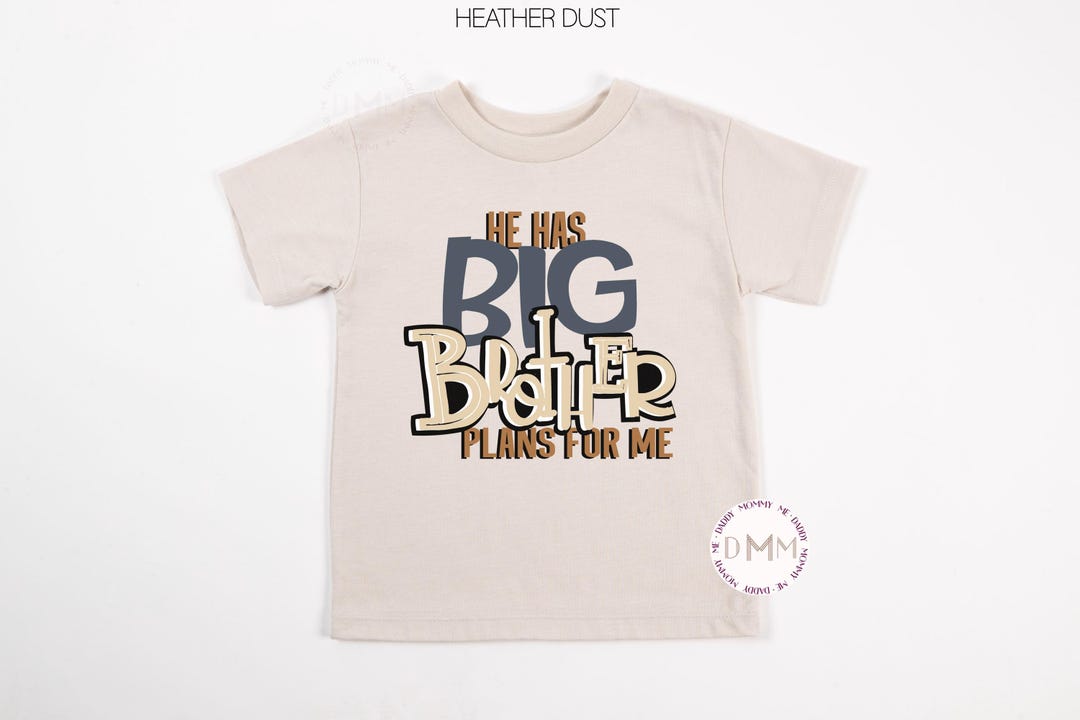Big Brother Plans for Me Shirt - Toddler & Youth - Etsy