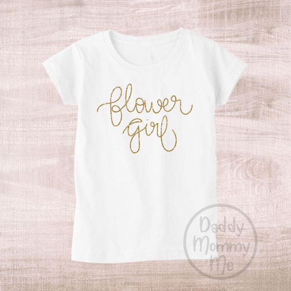 Flower Girl Shirt Flower Girl Gift Flower Girl Proposal | Etsy