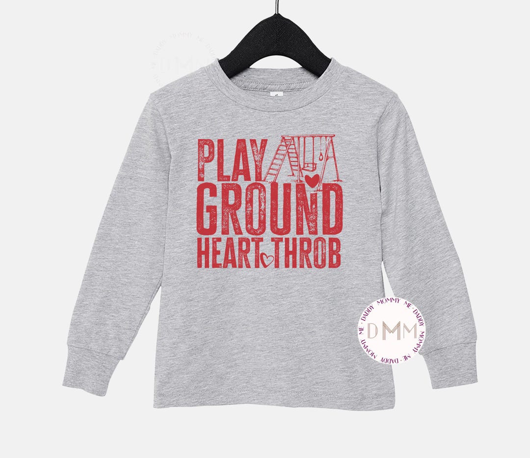 Playground Heartthrob Long Sleeve Shirt Heartthrob Valentines Day Shirt ...