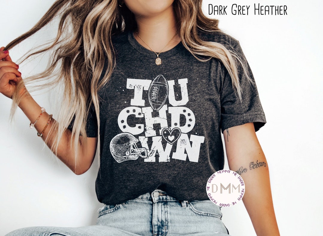 Cute Football Shirt, Touchdown Shirt, Football Mom Shirt, High School ...