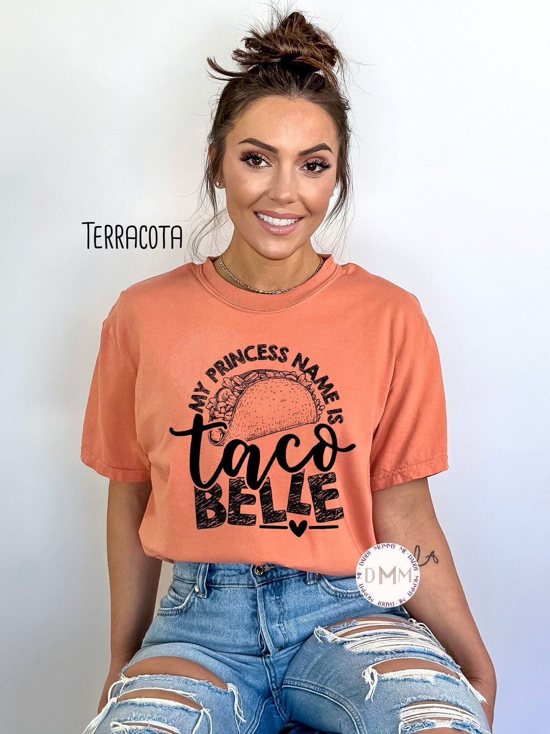 Comfort Colors Shirt, My Princess Name is Taco Belle Shirt, Funny Tacos ...