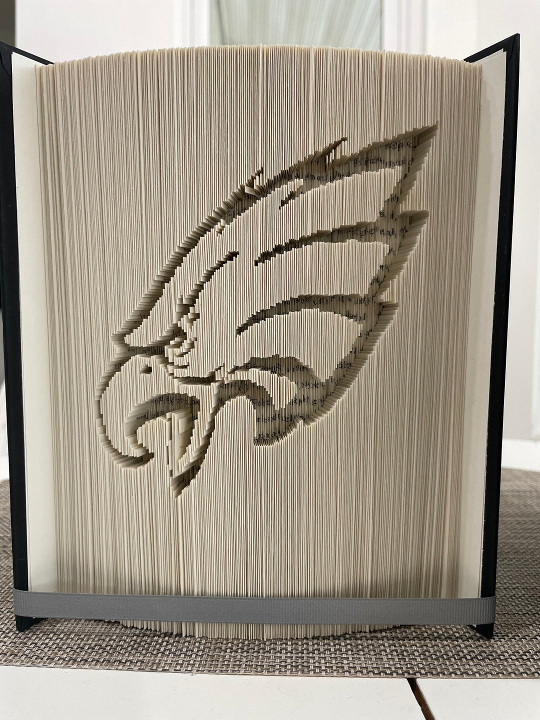 Philadelphia Eagles Book Art - Etsy