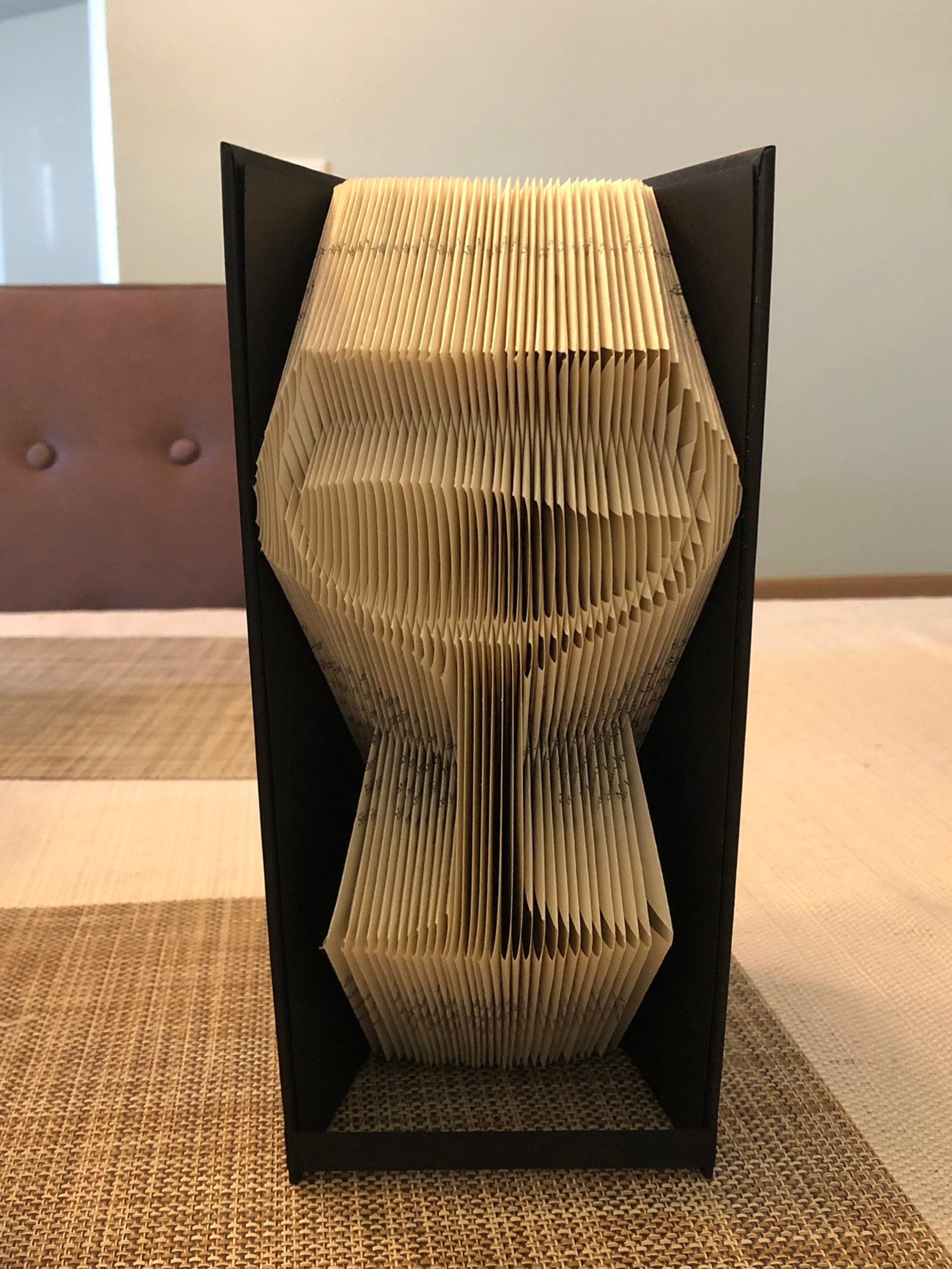 Wine Glass Folded Book - Etsy