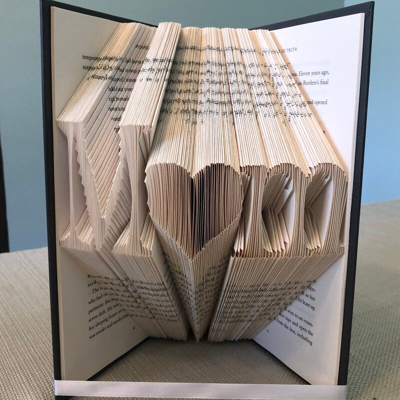 Book Folding Vases - Etsy