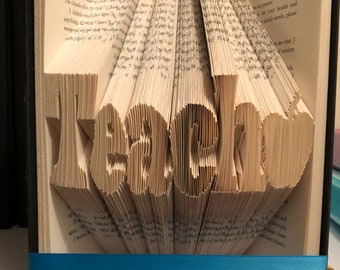 Read Folded Book Art The perfect gift for the avid reader