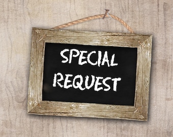 Special Request Invitation Design - Etsy