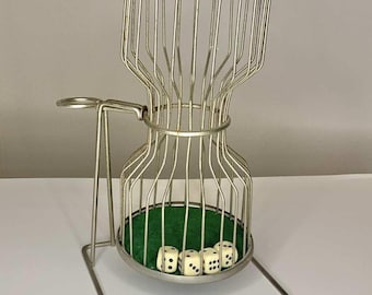 1930's Chuck a Luck Dice Game, the Bird Cage Game, Table Top Games ...
