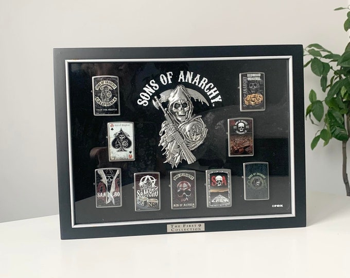 Sons of Anarchy the First 9 Collection Zippo Lighters - All Sealed Lighters - New Old Stock - Etsy