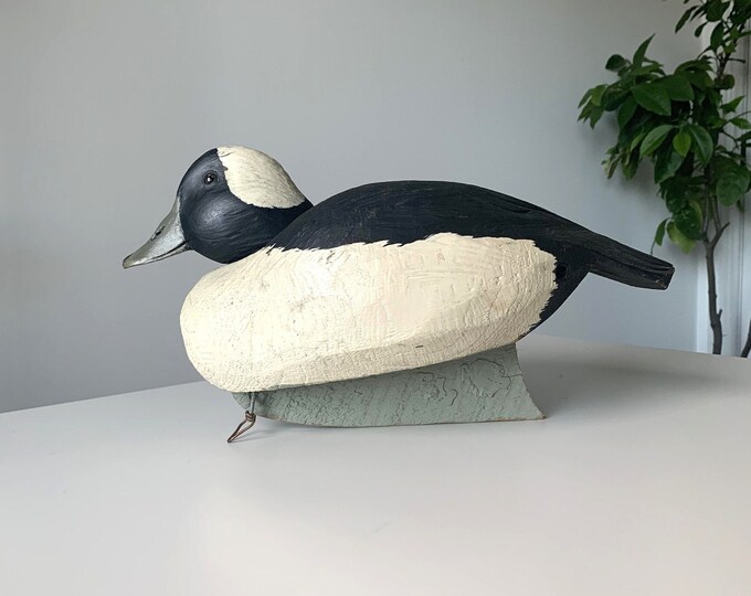 Male Bufflehead Wood Decoy Made by Tom Martindale - 1000 Islands ...