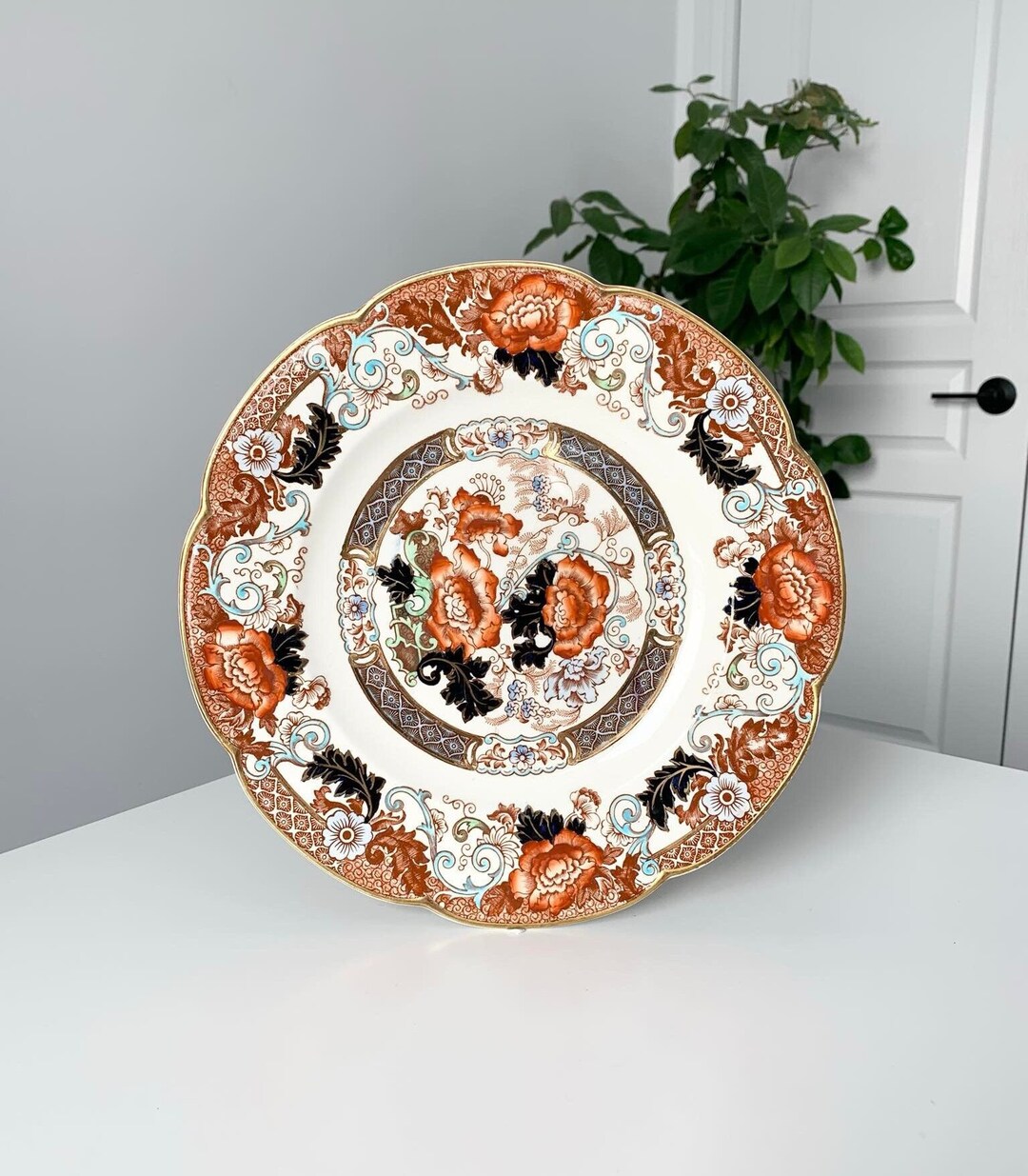 Verona Semi Porcelain Plate by Wood & Son - Etsy