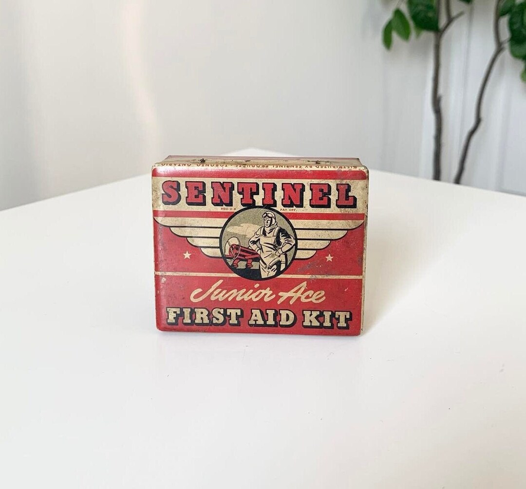 Sentinel Junior Ace First Aid Kit Tin - Etsy