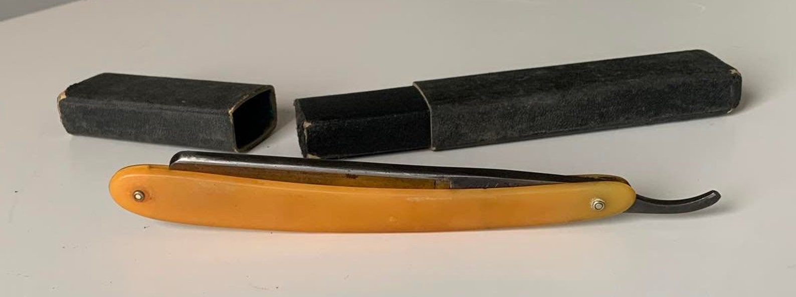Bresduck Dubl Duck Straight Razor With Case - Etsy