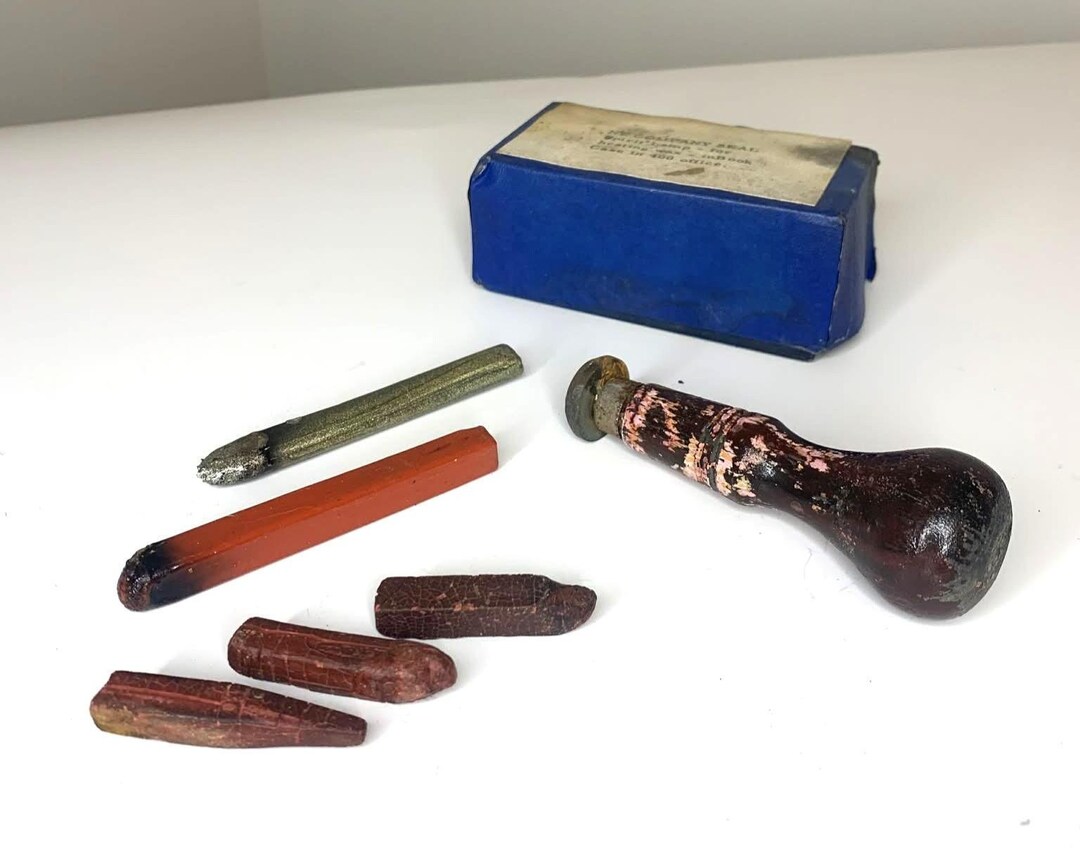 Antique Northern Electric Company Seal and Heating Wax - Etsy