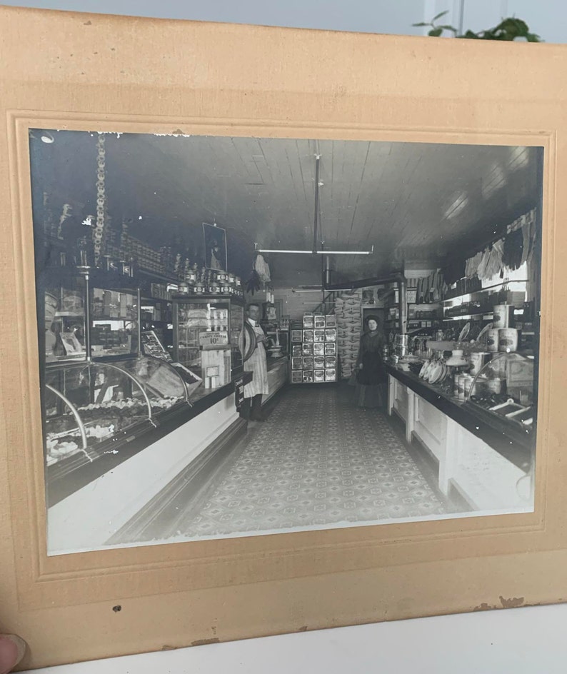 Antique 1910s General Store Interior Photograph Retail Shop Historic - Etsy