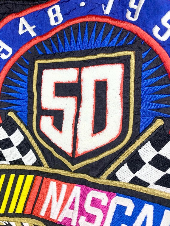 Vintage Nascar 50th Anniversary 1948-1998 Jacket by C… - Gem