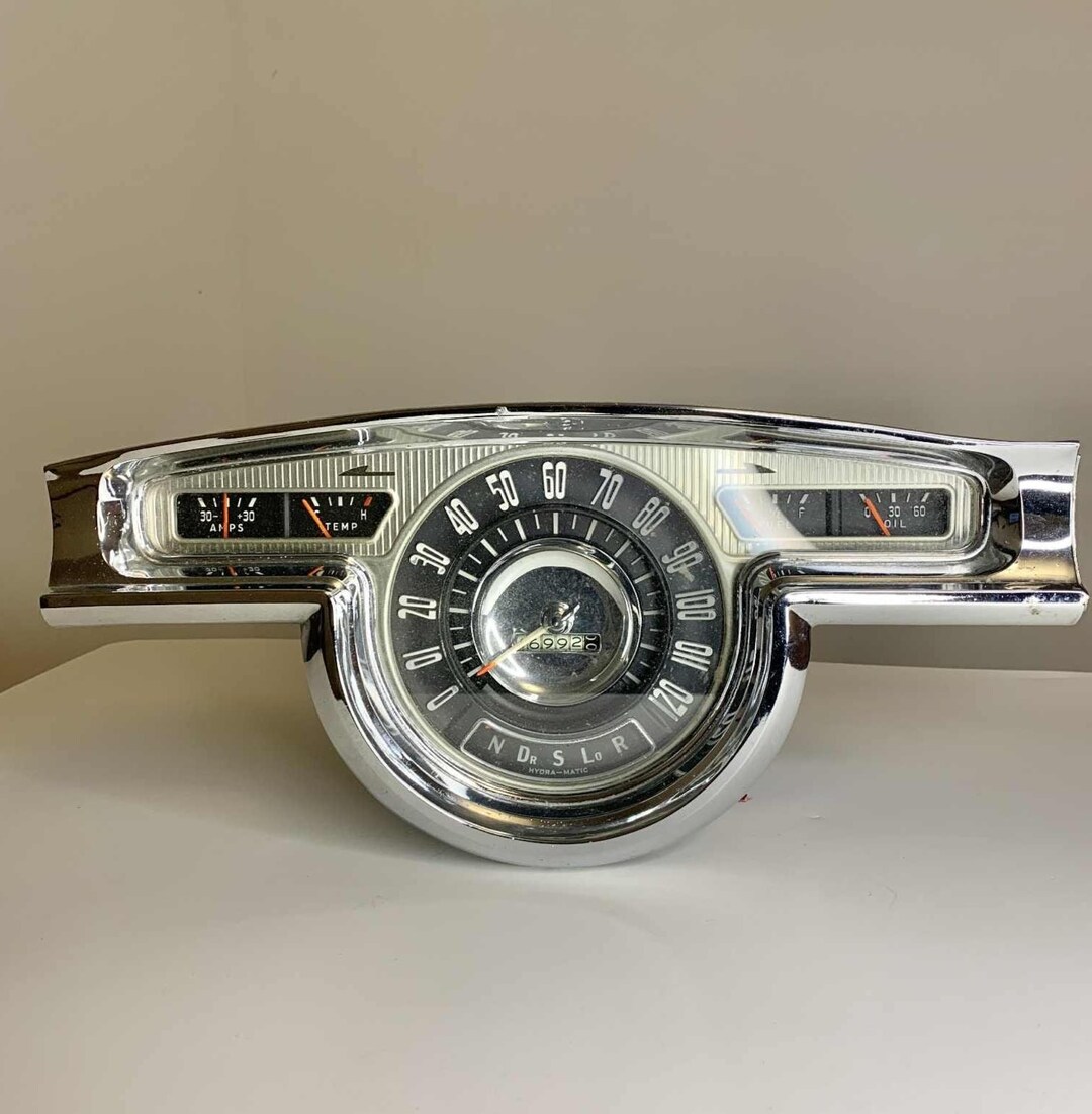 Vintage 1950s Oldsmobile 88 / 98 Speedometer Gauge Cluster Original ...