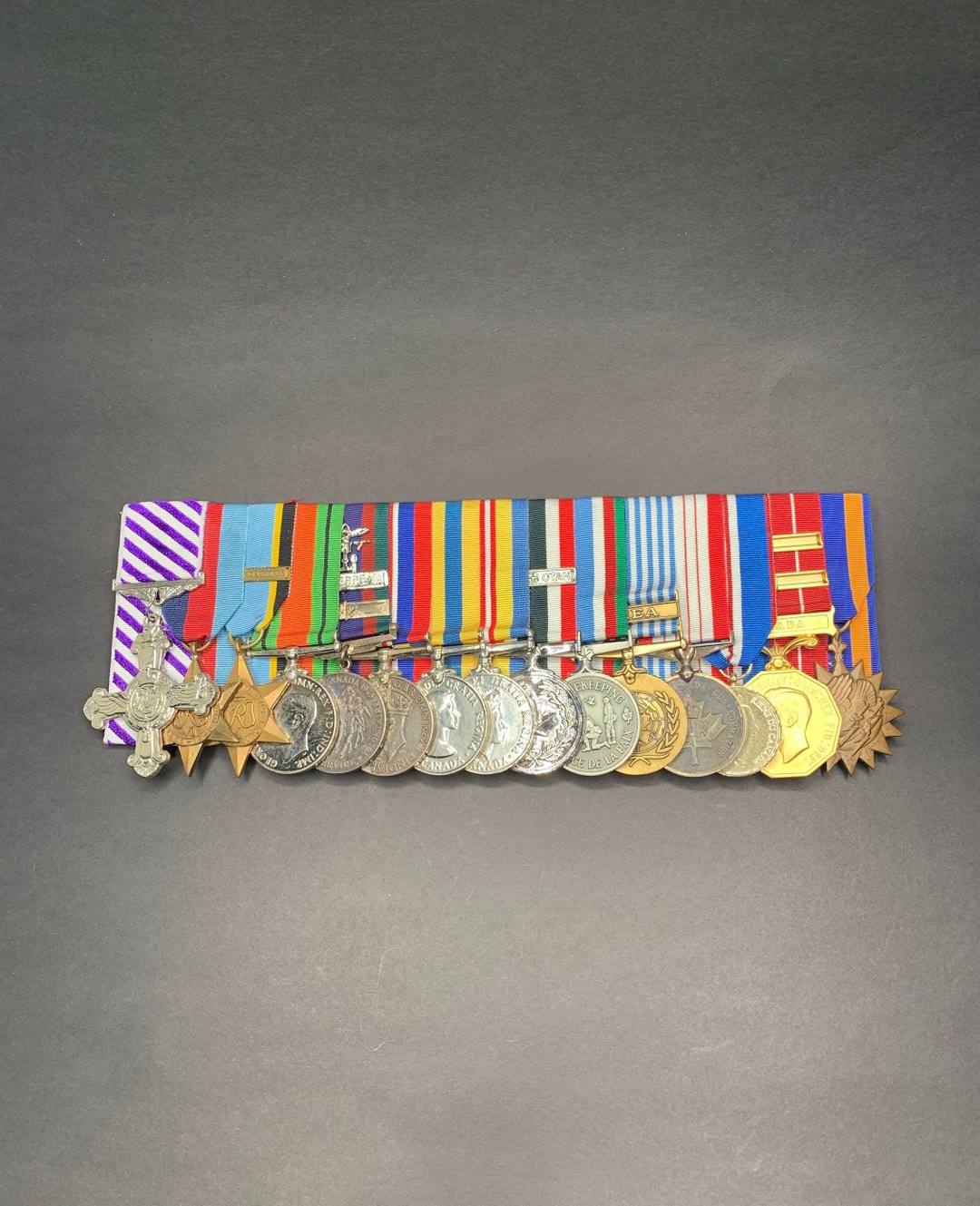 WW2 - Korean War Replica Set of Medals for Lieutenant Colonel (retired ...