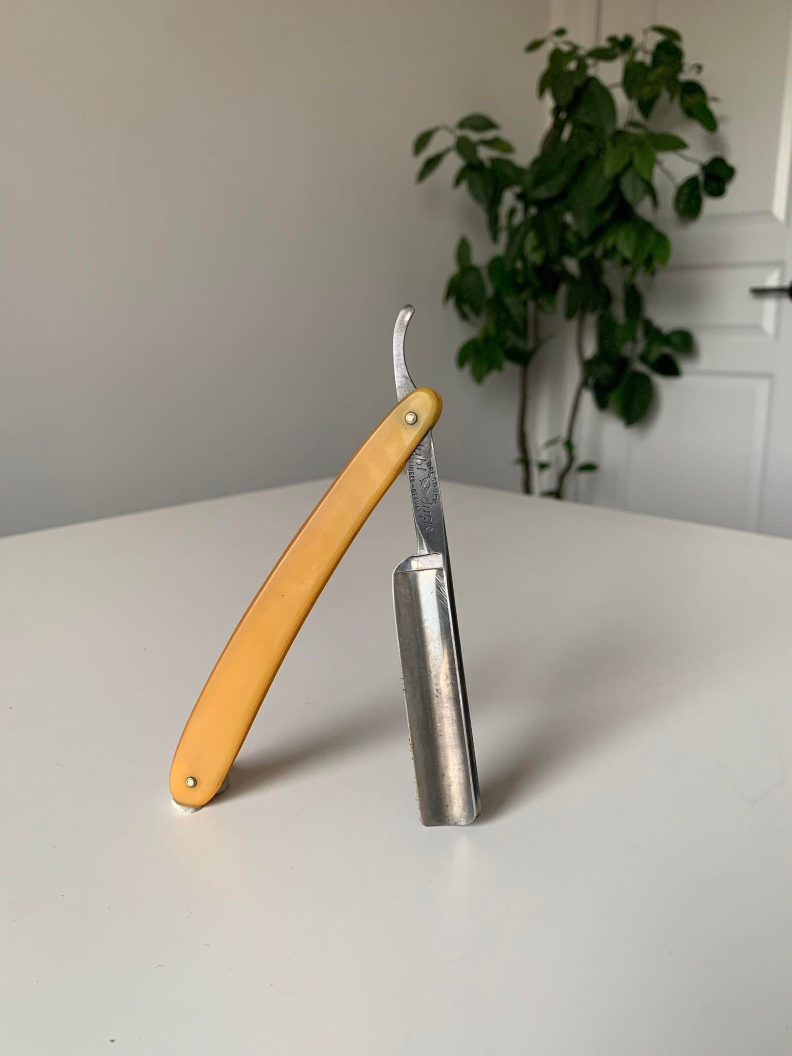 Bresduck Dubl Duck Straight Razor With Case - Etsy