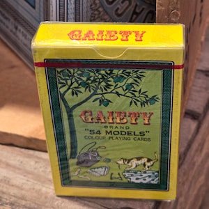 New Old Stock - Vintage Risque Nude Gaiety Brand Playing Cards ...