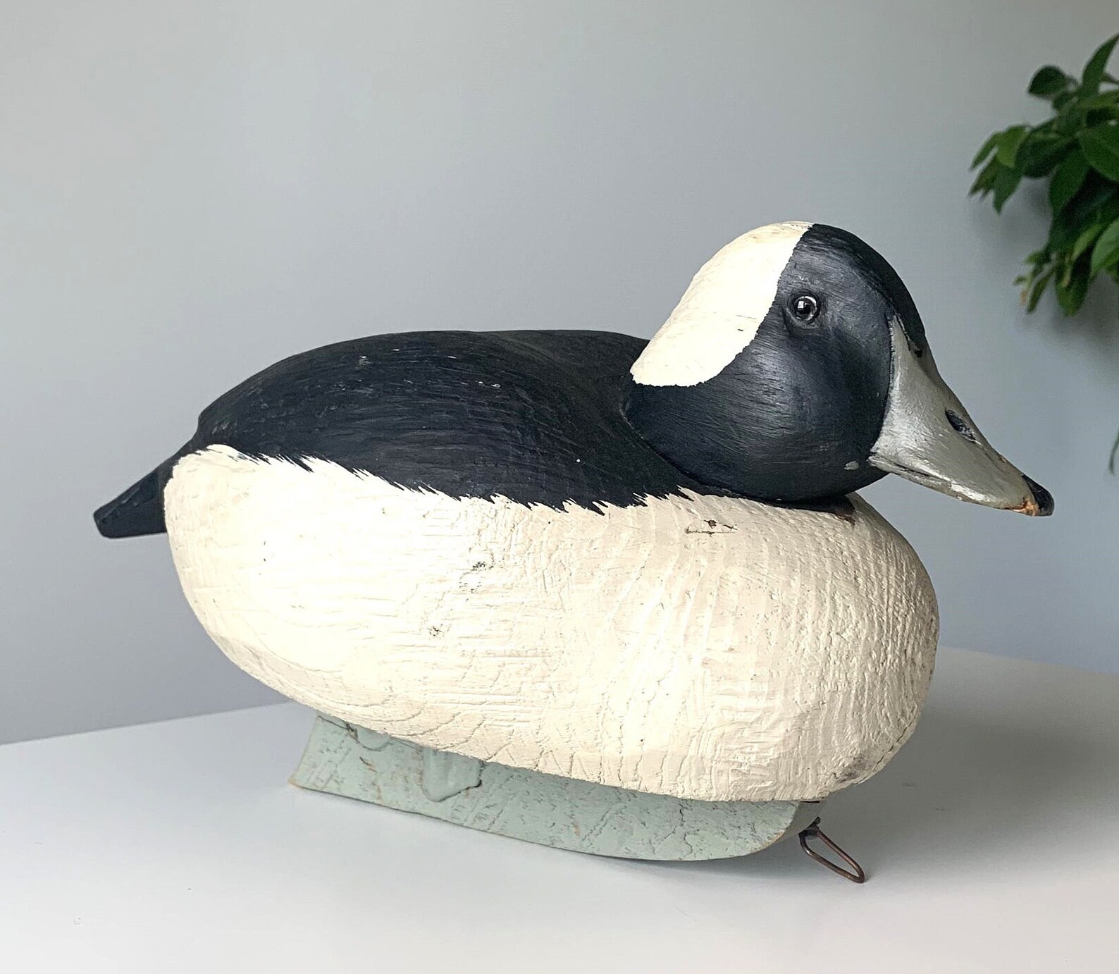 Male Bufflehead Wood Decoy Made by Tom Martindale 1000 Islands, Ontario ...