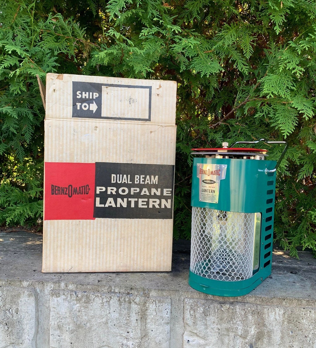 New Old Stock Vintage Bernz-o-matic Dual Beam Propane Lantern TX-750 ...