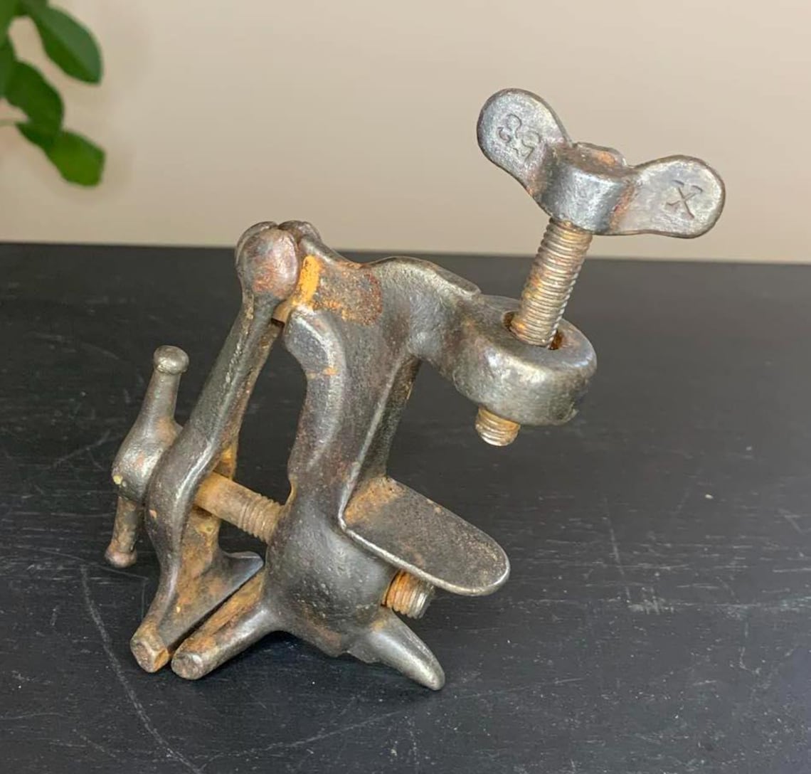 Vintage Miniature Combination Anvil and Blacksmith Vice - Jewelry ...