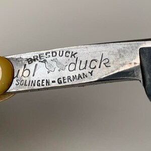 Bresduck Dubl Duck Straight Razor With Case - Etsy