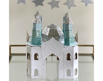 Mini Mosque Lantren, PRINTABLE Ramadan Decor, Islamic Decor, Windlight ...