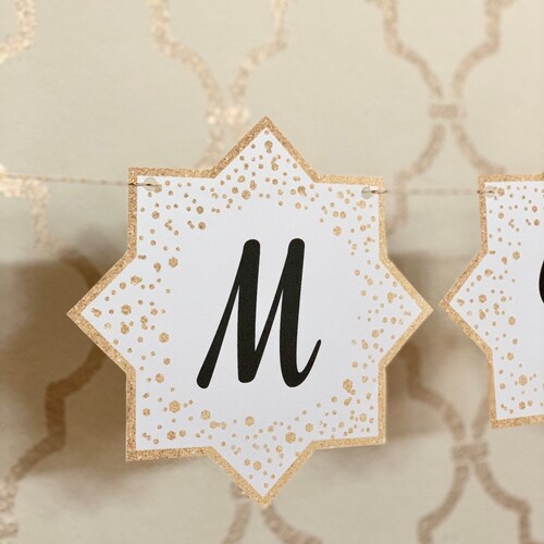 Eid Mubarak Banner Instant Printable Digital Download PDF - Etsy