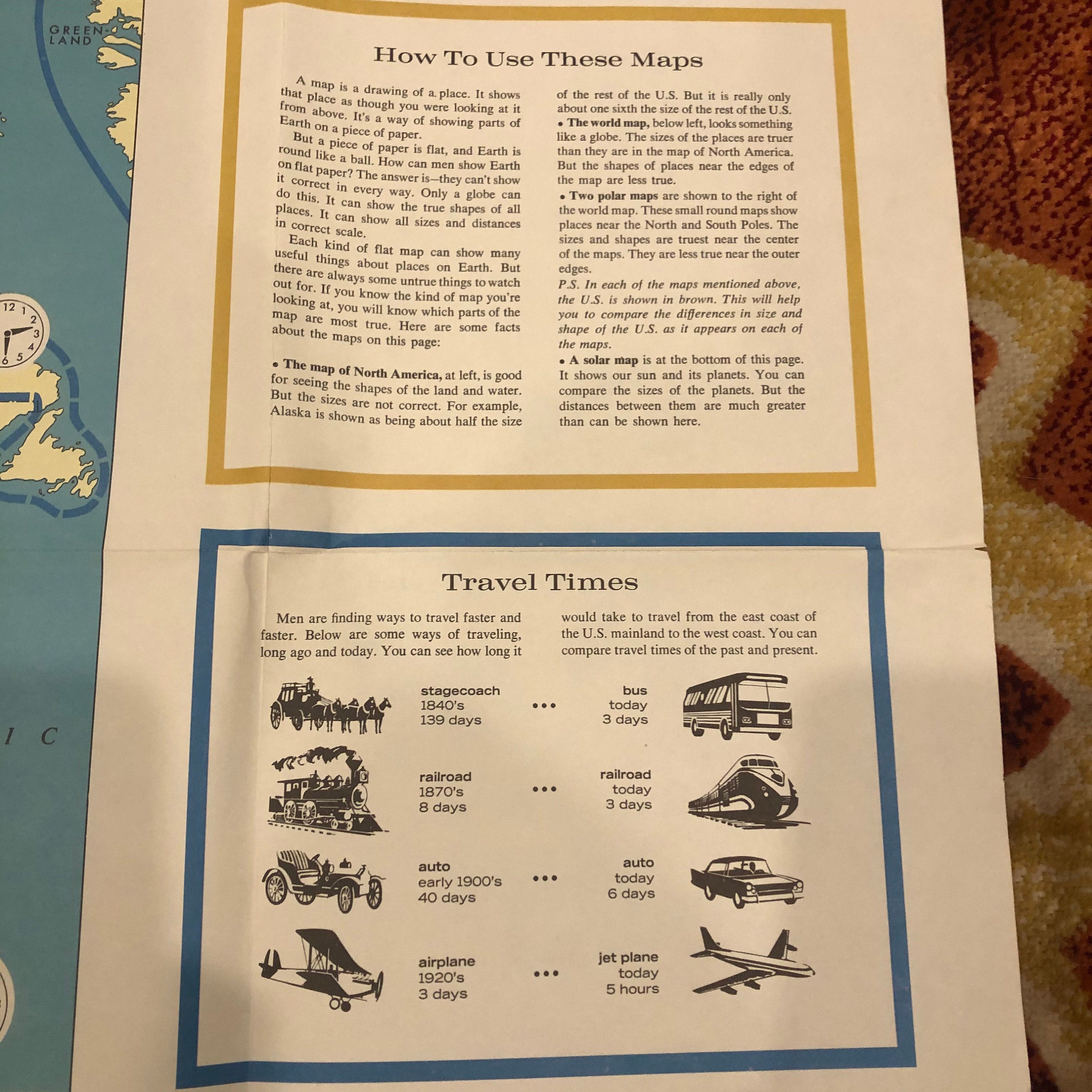1967 Scholastic Maps & Resource Panels Poster - Etsy