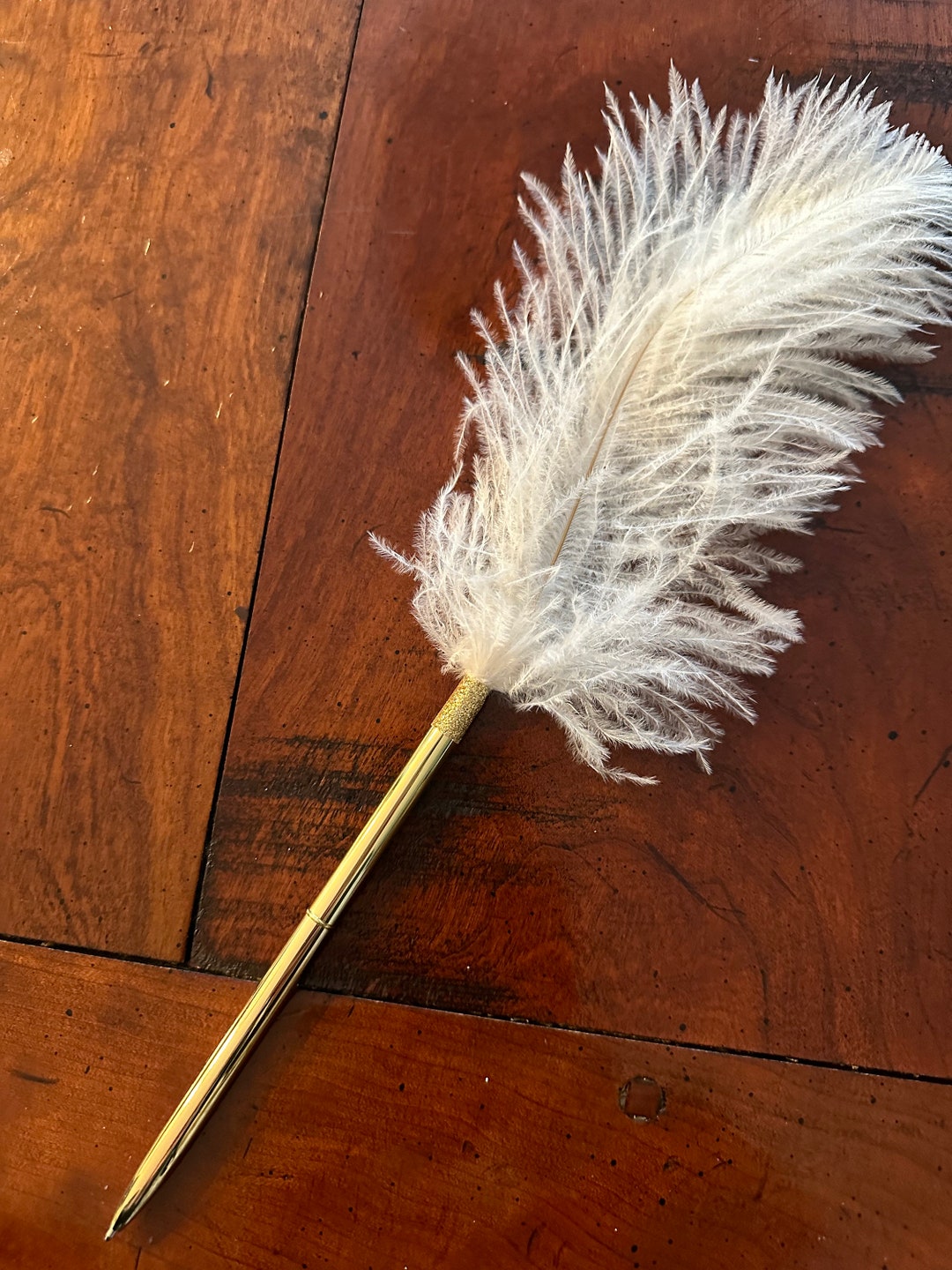 Slim Gold Guest Book Pen With Gold Sparkle - #goldsparkle - Etsy