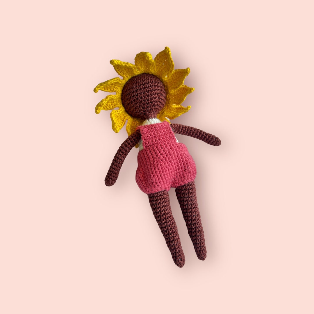 Sunflower Sprite Crochet Doll - Etsy
