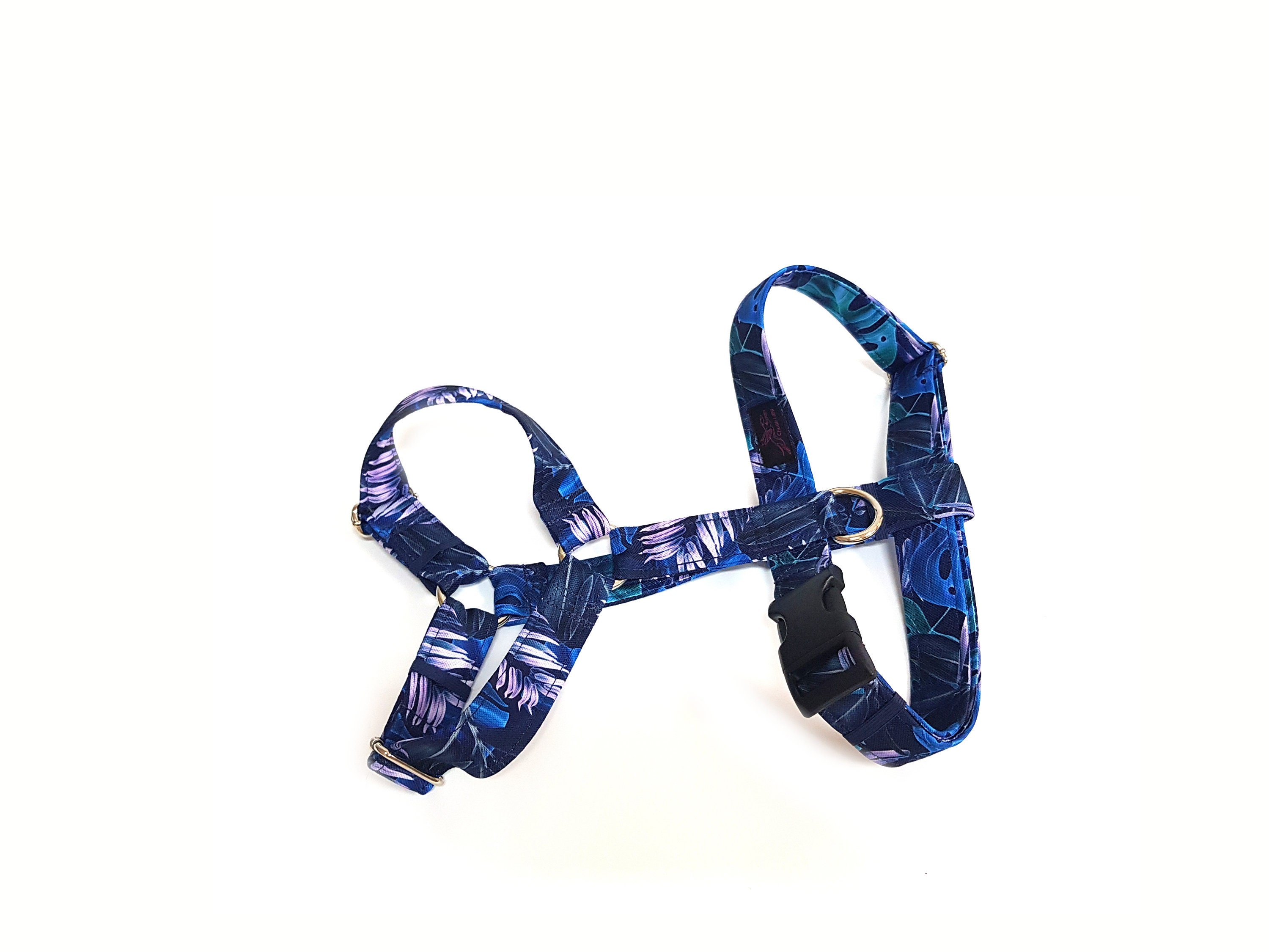 Beautiful & Sturdy Designer Back Clip Harness for Dogs / Whippets ...