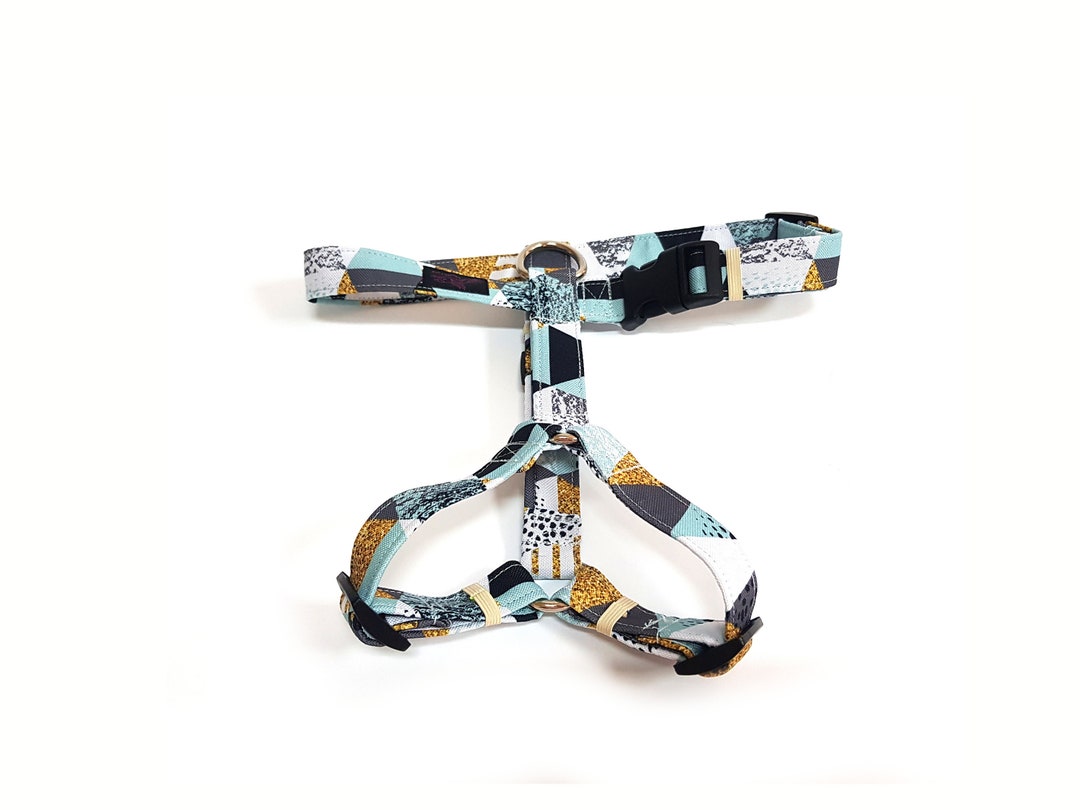 Beautiful & Sturdy Designer Back Clip Harness for Dogs / Whippets ...