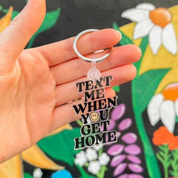 Home Keychain - Etsy
