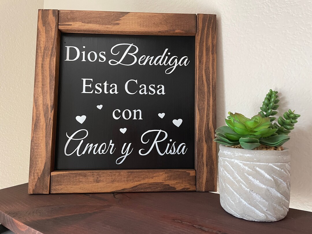 Spanish Sign, Spanish Home Decor, Spanish Wall Art, Wall Hangings, Home ...