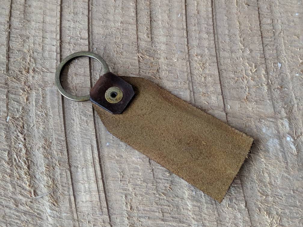 Personalized Leather American Flag Keychain **Free Shipping**