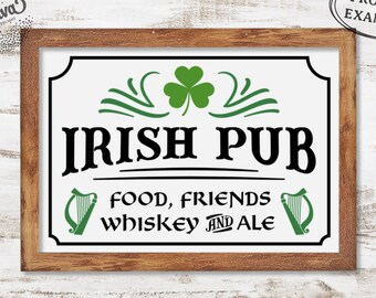 Pub Sign Svg | Etsy