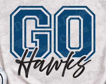 Go Hawks - Etsy