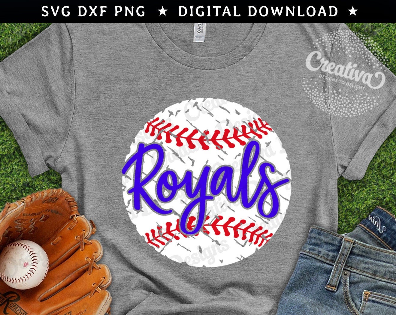 Retro Royals SVG Royals typography Digital Cut File Royals Mascot Svg ...